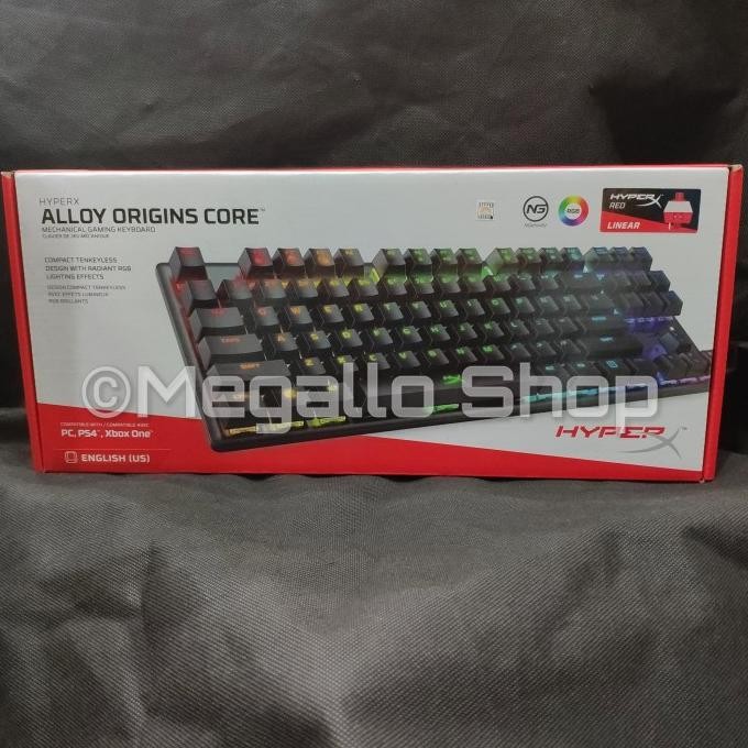 Jual HyperX Alloy Origins Core TKL tenkeyless Keyboard Gaming Garansi ...