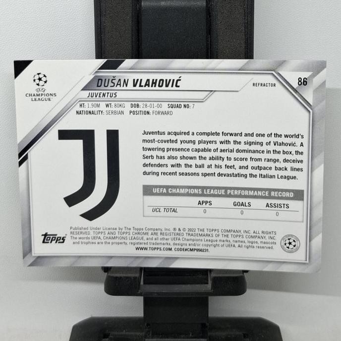 Jual Dusan Vlahovic Refractor Manuel Locatelli Alvaro Morata Federico ...