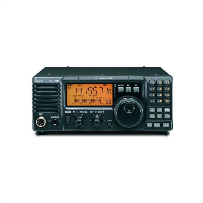 Jual Icom IC-718 HF All Band Transceiver Rig SSB | Shopee Indonesia