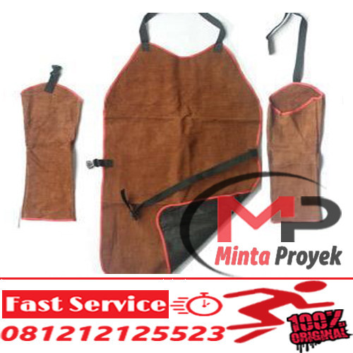 Jual Welding Apron Kulit Pelindung Dada Dan Tangan Untuk Las | Shopee ...
