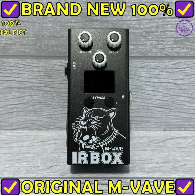 Jual Efek Gitar M-VAVE IR BOX CAB Impulse Response Loader 32 Presets Cabinets Speaker Simulation ...
