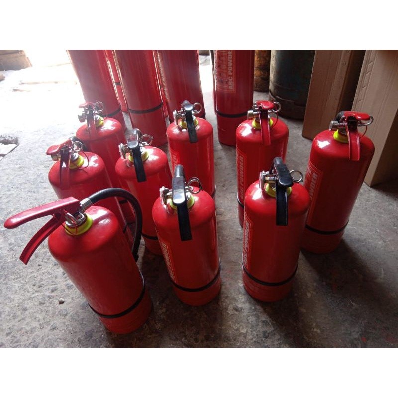 Jual Awet Apar 3Kg Portable Serbuk Dry Powder Bubuk Abc Set Komplit ...