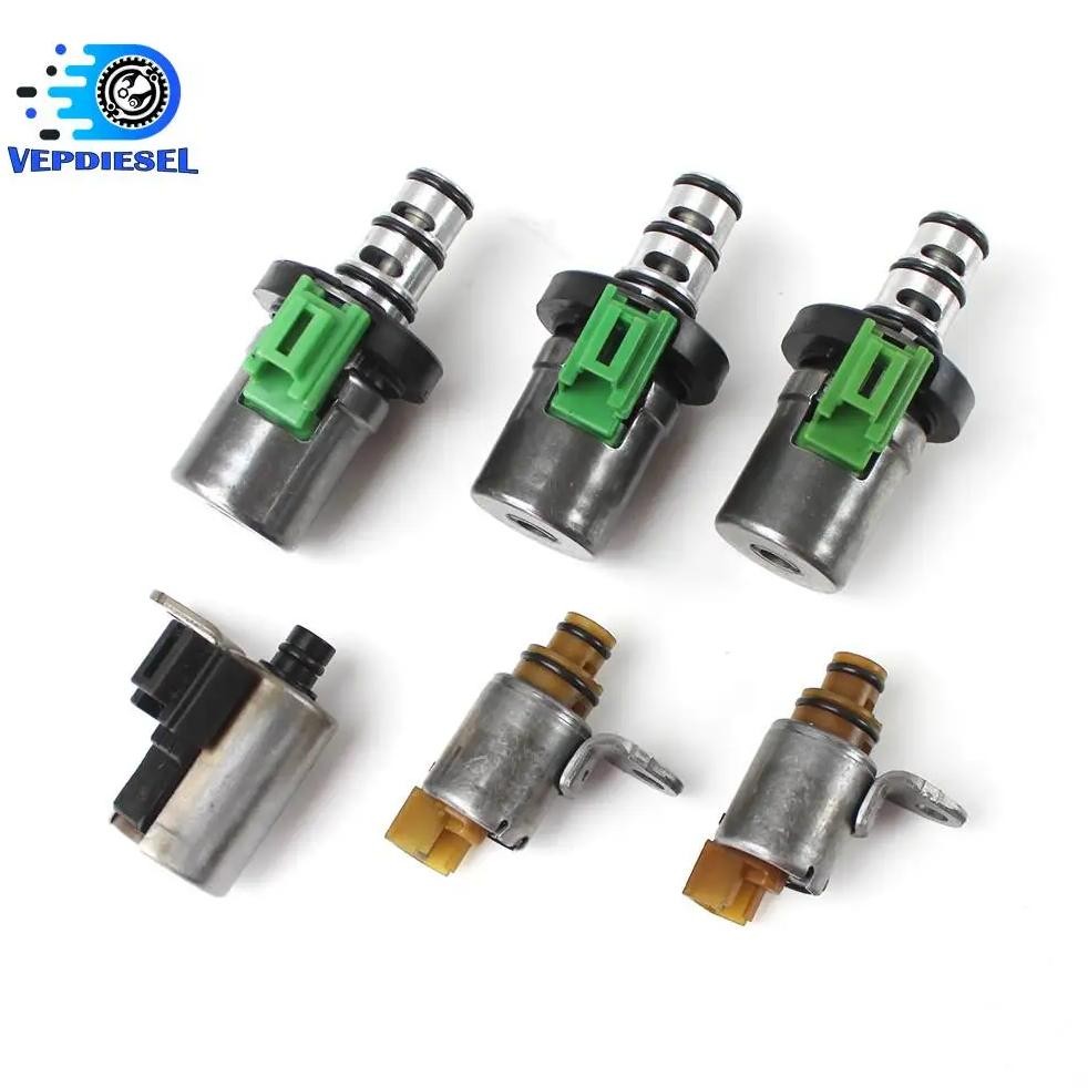 Jual 6Pcs Transmission Solenoid Kit Shift Epc Pwm 4F27E 48420K-R Fn4A ...