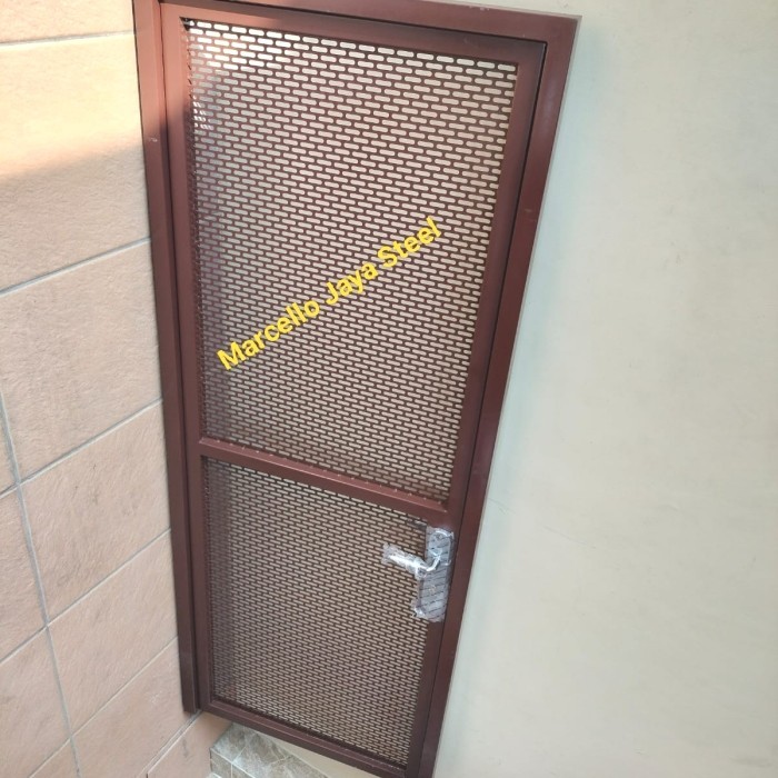 Jual pintu perforated model oval @Pondok Bambu | Shopee Indonesia