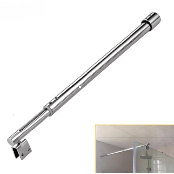 Jual PROMO! Reinforcement Shower Bar Stabilizer Pipa Penguat Kaca ...