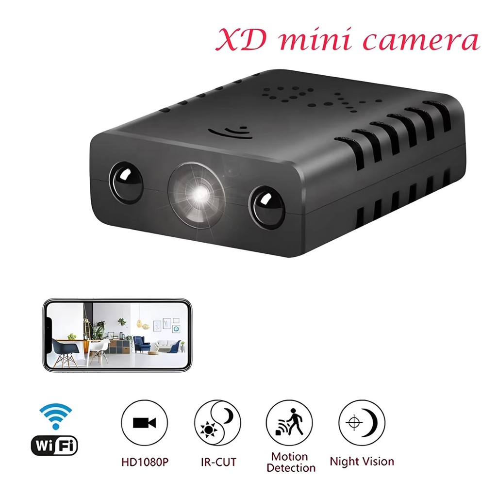 Jual XD Kamera Pemantau Mini Spy Camera CCTV 1080p - X15 Original 99 ...