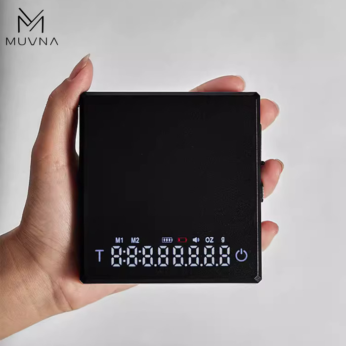 Jual MUVNA COFFEE DIGITAL SCALE TIMBANGAN KOPI ESPRESSO BALANCE MINI SMART - MINI | Shopee Indonesia