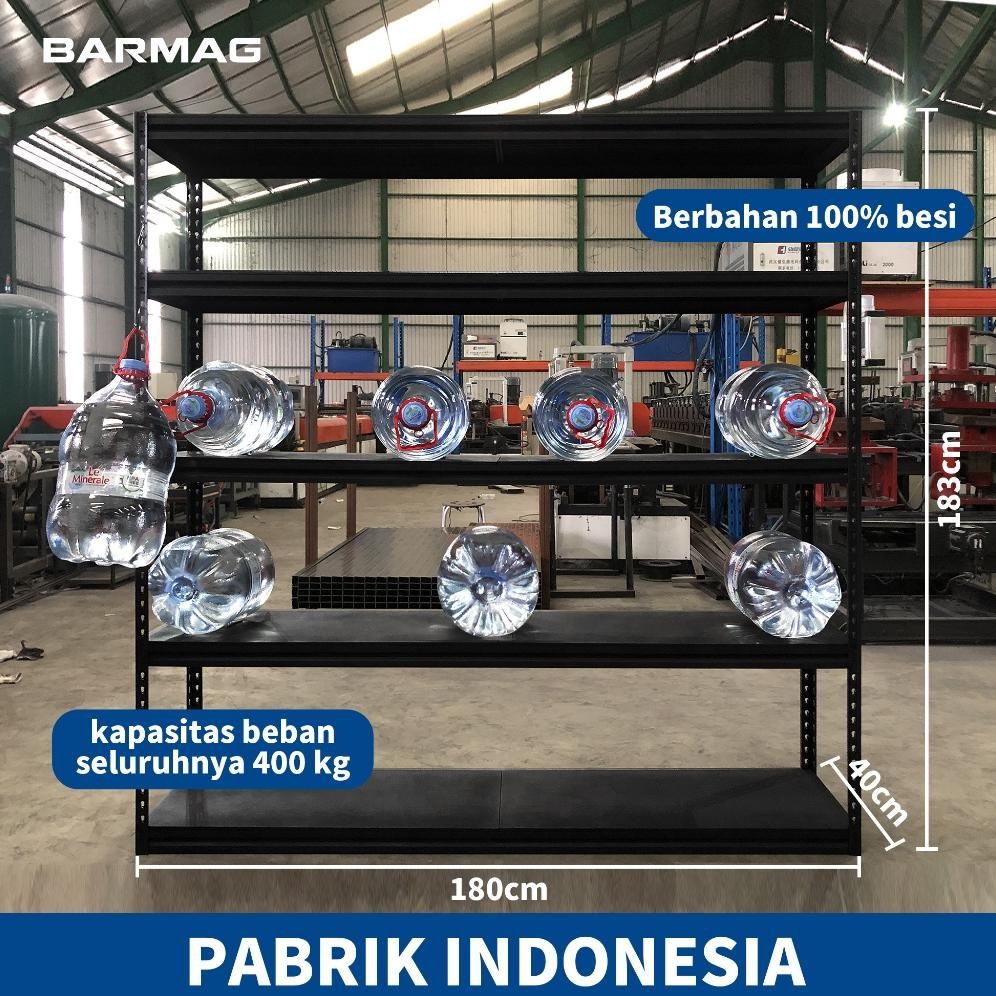 Jual BARMAG 100 baja serbaguna rak murni Rak Siku Bahan Besi MultiSusun ...