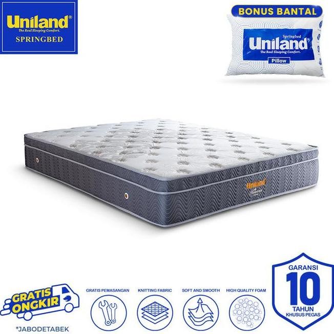 Jual Uniland Springbed 180 x 200 Rivera Plushtop Paris Hanya Spring Bed ...