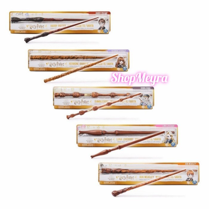 Jual Harry Potter Authentic Replica Wand - Tongkat Sihir Harry Potter ...