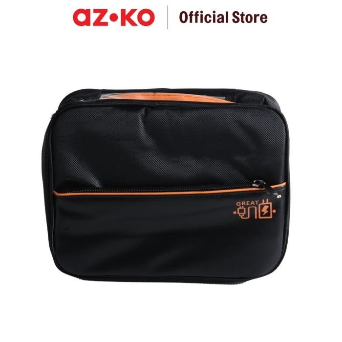 Jual Azko Passport Tas Organizer Peralatan Elektronik - Hitam Termurah ...