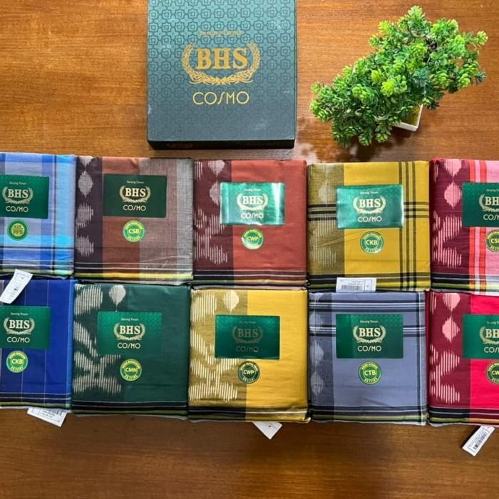 Jual Sarung Bhs Cosmo Kombinasi Terbaru 100 % Original | Shopee Indonesia