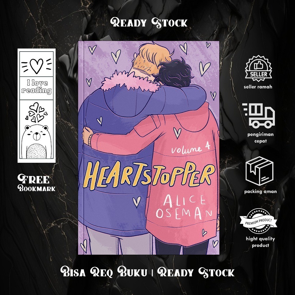 Jual Heartstopper, Volume Four (Heartstopper, #4) by Alice Oseman ...