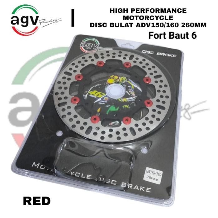 Jual Disc Cakram Depan New Agv Premium Uk 260Mm+Breket Pnp Adv 150 New Adv 160 New Pnp Fort ...