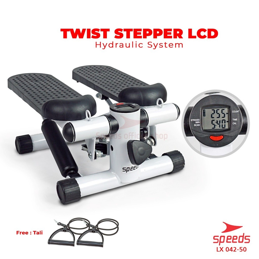 Jual SPEEDS Sport Alat Fitness Olahraga Adjustable Stepper Gym Alat ...
