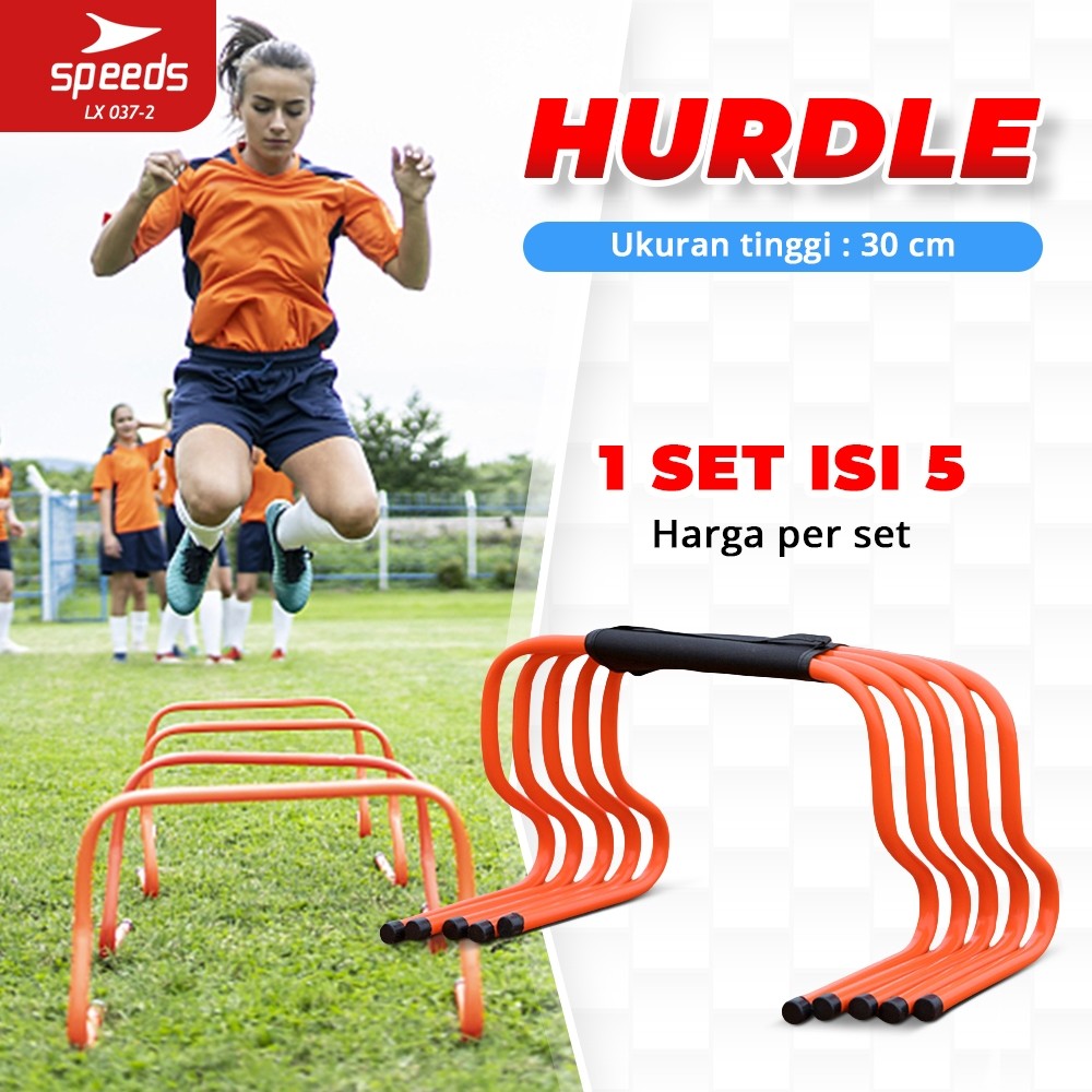 Jual SPEEDS Hurdle isi 5 Alat Melatih Reflek Dan Lompatan Alat Latih ...