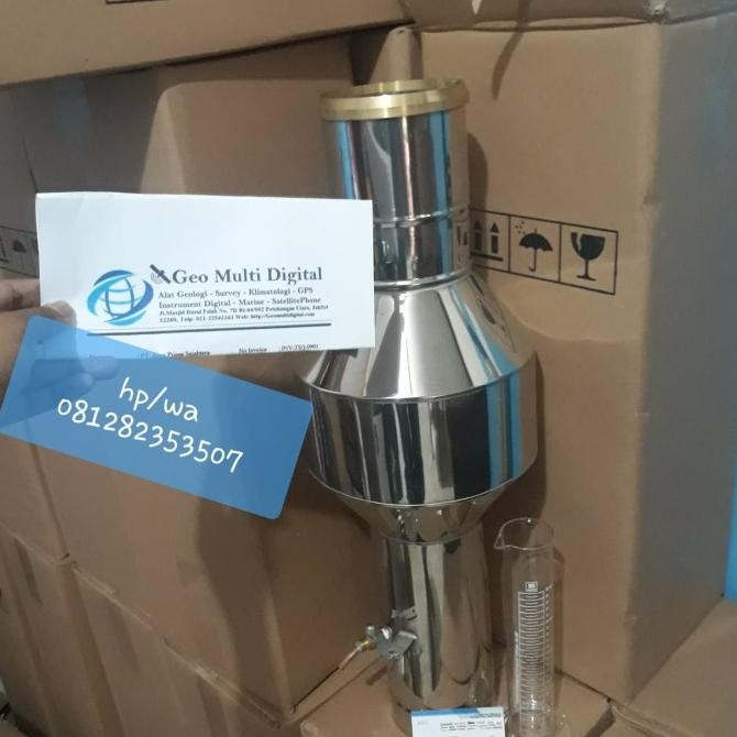 Jual ALAT UKUR CURAH HUJAN OMBROMETER OBS STAINLESS | Shopee Indonesia