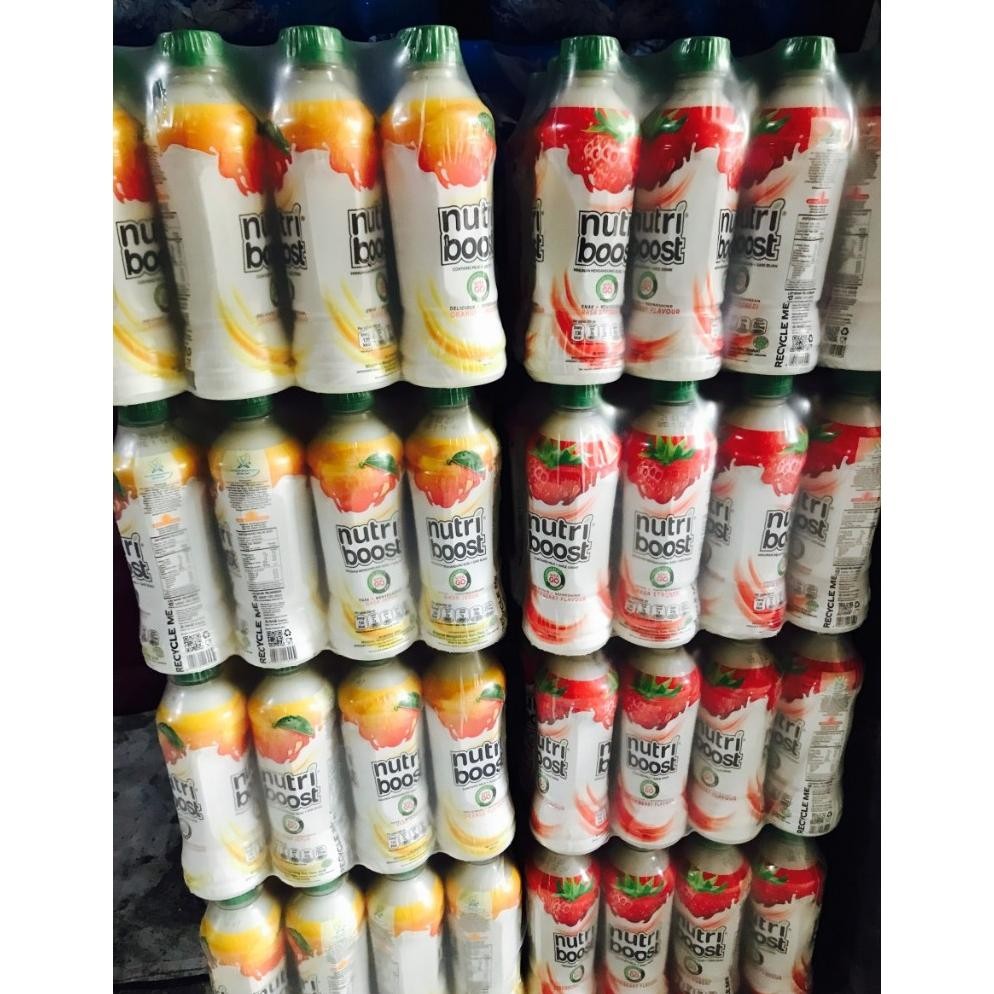 Jual MINUTE MAID NUTRIBOOST ORANGE / JERUK 300ML DUS ISI 12 BOTOL ...