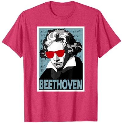 Jual Kaus Grafis Gaya Poster Ludwig van Beethoven |pD3zDeoF| | Shopee ...