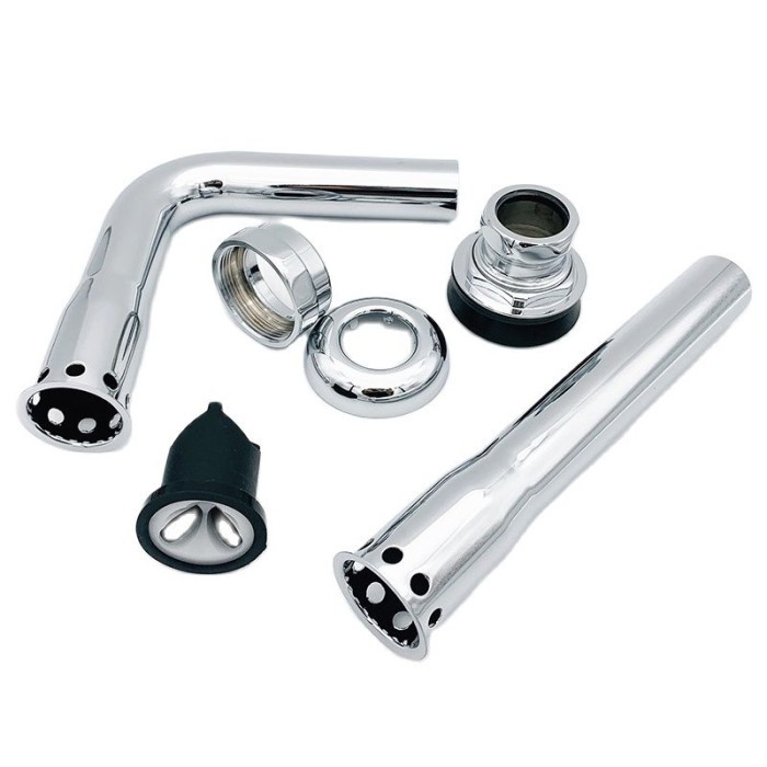 Jual Squat Toilet Flush Valve Downcomer Pedal Type Copper Drainpipe ...