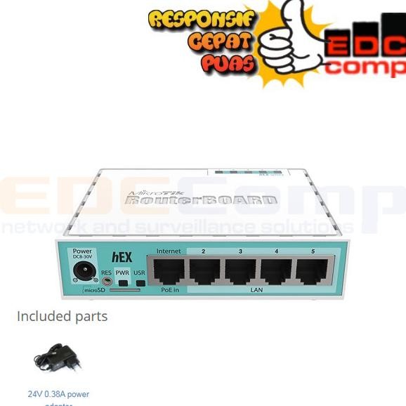 Jual Mikrotik Rb750Gr3 Hex / Rb750Gr3 Hex Router Mikrotik Original Dan ...