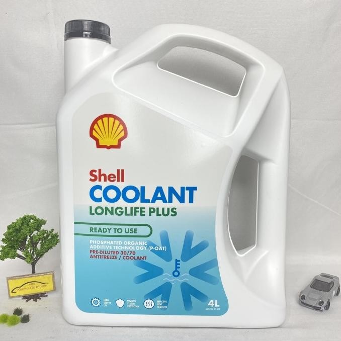 Jual Coolant Long Life Plus Shell 4L - Air Radiator Shell Antifreeze 30 ...