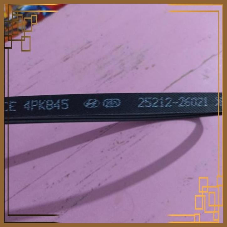 Jual [PA55] FAN BELT 4PK 845 ORIGINAL KIA PRIDE HYUNDAI MATRIX | Shopee Indonesia