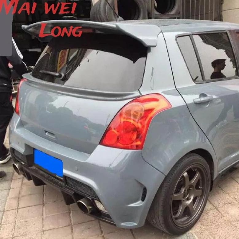 Jual Dapatkan For Suzuki Swift Spoiler High Quality Frp Material Car ...