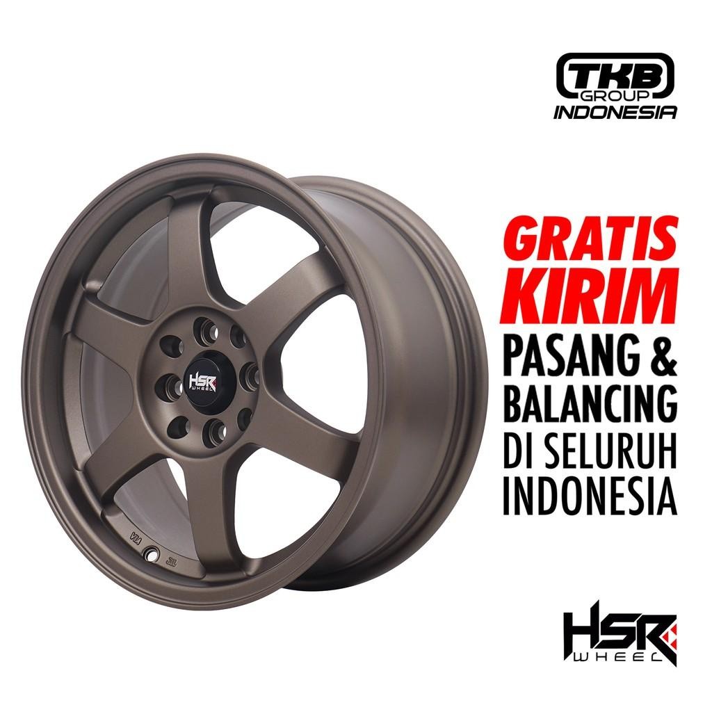 Jual Velg Mobil Ring 16 Hsr Tokyo Jd614 R16 - Pcd H8X100-114,3 Et38 Smbrz | Shopee Indonesia