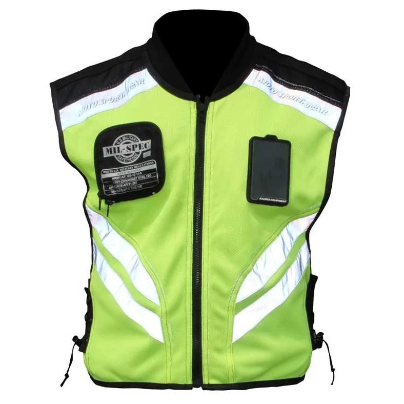 Jual Motorcycle Rider Vest High Visibility Reflective Riding Safety ...