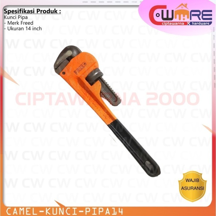 Jual Freed Kunci Pipa PVC Heavy Duty 14" - 14 Inch Pipe Key PVC Gerigi ...