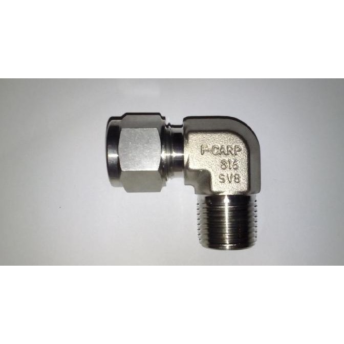 Jual Male Connector Elbow Ss316 Od 1" X 1" Npt Thread Fujikin Ex Jepang Berkualitas | Shopee ...