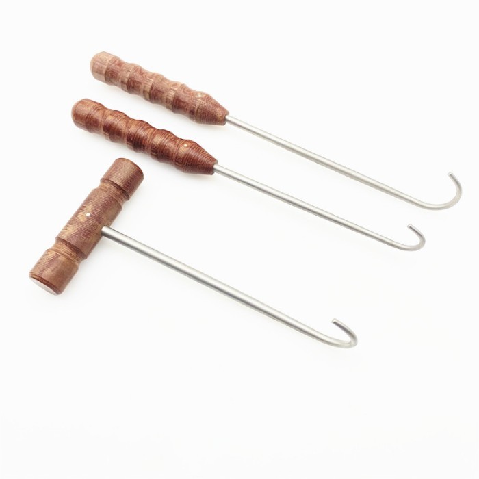 Jual Bone Hook Knee Raiser Hip Retractor Bone Retractor wooden handle ...