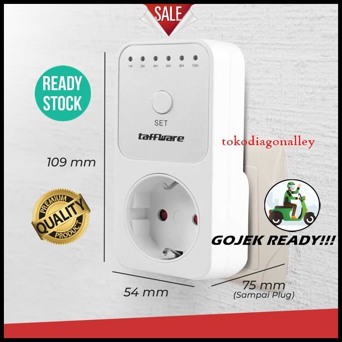 Jual Murah Saklar Timer Digital Steker Waktu Otomatis Colokan Listrik ...