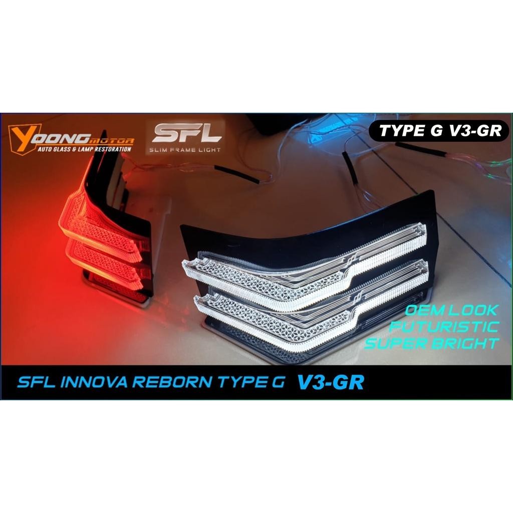 Jual Slim Frame Versi 3 Gr Lazy Custom 3D Drl Innova Reborn Tipe G ...