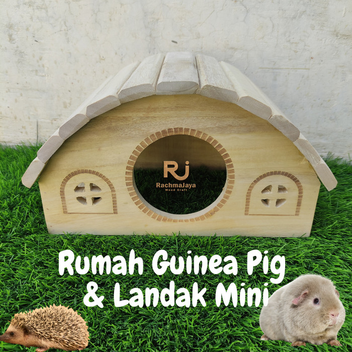 Jual Rumah landak mini hedgehog Rumah Landak Mini Kayu | Shopee Indonesia