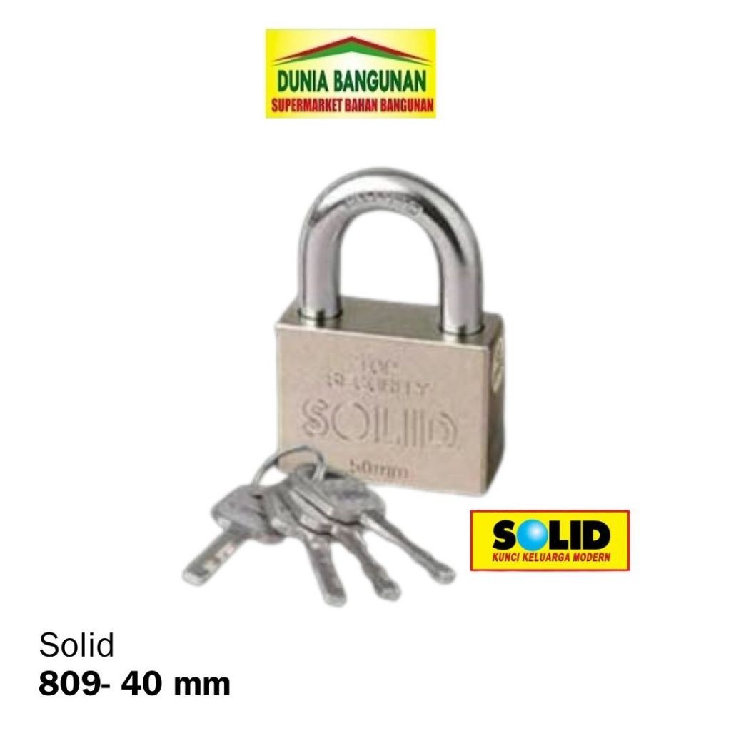 Jual Gembok Pintu Solid 809 40 mm Gembok | Shopee Indonesia