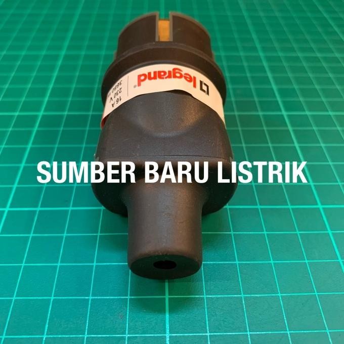 Jual Promo Legrand Plug Steker Karet 16A 2Pin IP44 Colokan Kontra ...