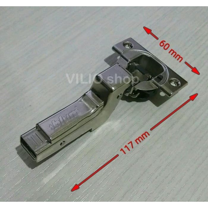 Jual BARU Engsel sendok Full bungkuk Hydrolic Slow Motion soft close ...