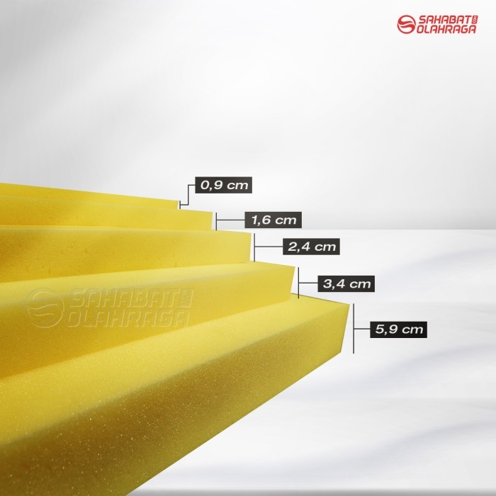 Jual READY Busa Lembaran (Density 20) 2mtr x 1mtr Kuning - Matras ...