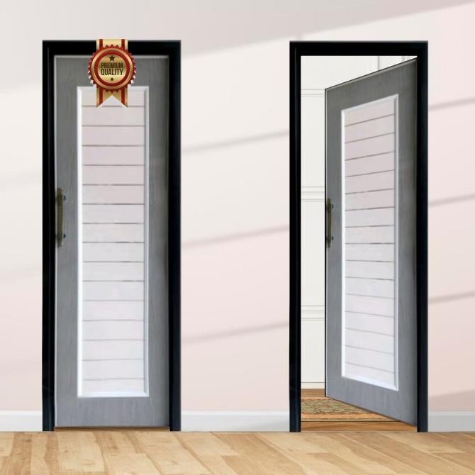 Jual Pintu Kamar Mandi PVC Plastik Estetik Full Panel Minimalis Untuk ...