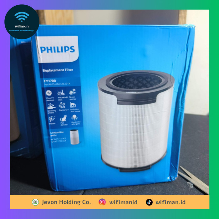 Jual Philips Nano Protect Filter Integrated 3-in-1 FY1700/30 AC1715 ...