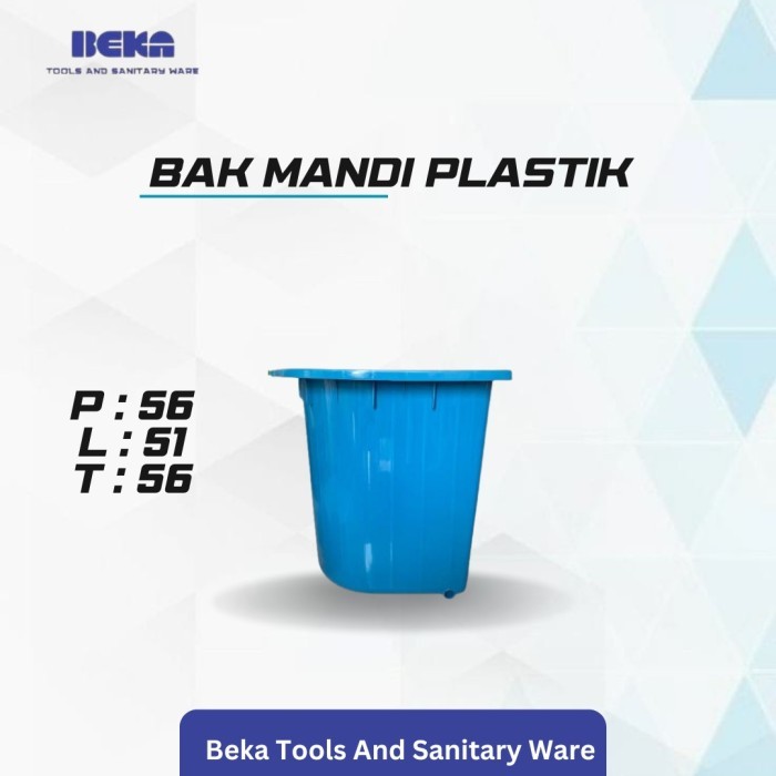 Jual BAK MANDI PLASTIK DENGAN KOTAK SABUN WARNA BIRU , HIJAU , MERAH ...