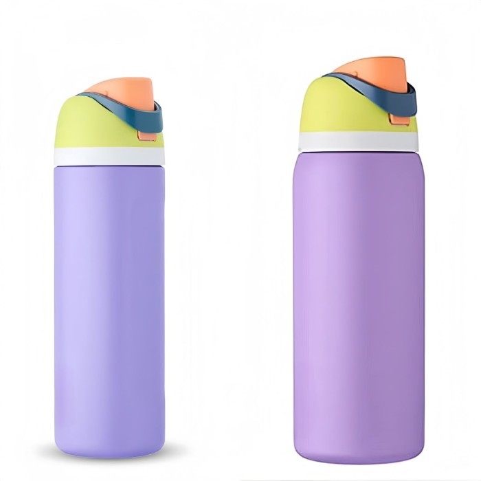 Jual Tumbler Botol 20 Oz/600Ml Sus 316 Stainless Anti Tumpah Tahan Panas & Dingin ( Owala Dupe ...