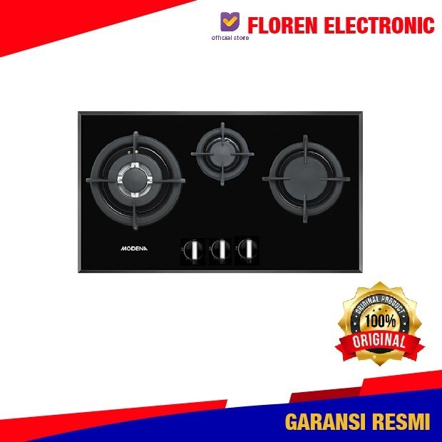Jual Modena kompor tanam BH 1735 - 70cm 3 tungku khusus JABODETABEK ...