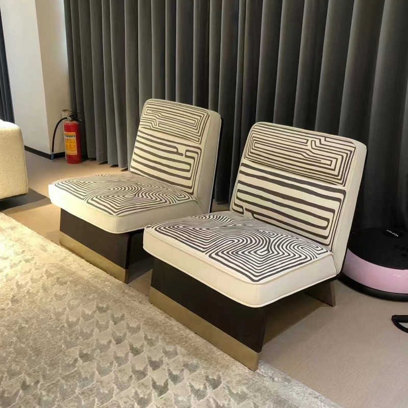 Jual Luxury Sing Sofa Chair Design Creative Restaurant | Shopee Indonesia