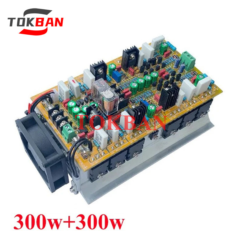 Jual Tokban A348 300w*2 2.0 Channel Stereo Amplifier Board | Shopee ...