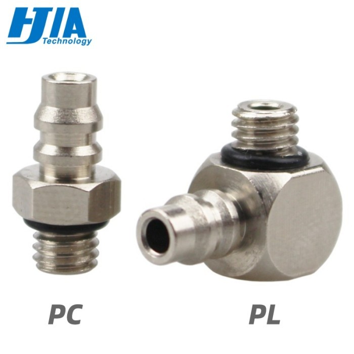 Jual CHROMEE 10PCS3mm 4mm 6mm M3 M4 M5 M6 SMC Type Brass Straight Elbow Tube Hose Barb Mini ...