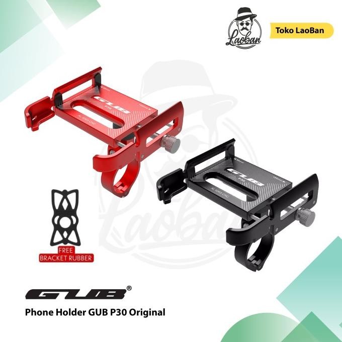 Jual Phone Holder GUB P30 Original - Holder HP Motor Holder HP Sepeda | Shopee Indonesia