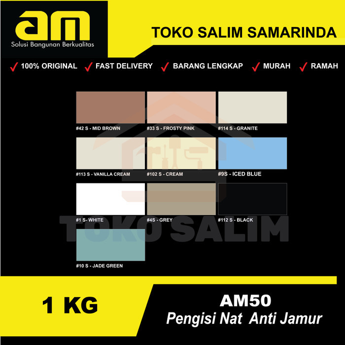 Jual Buruan serbu] AM50 AM 50 Premium Tile Grout Anti Jamur / Nat ...